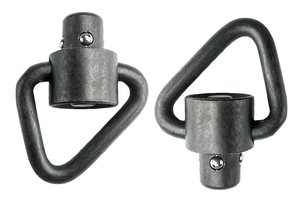 Angled Loop Recessed Plunger Heavy Duty Push Button Swivel Set - GTSW2