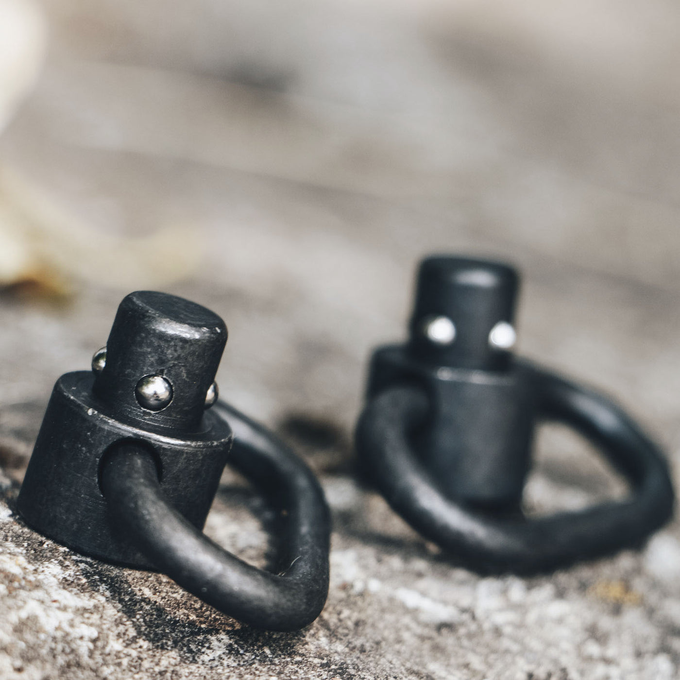 Recessed Plunger Heavy Duty Push Button Swivels - GTSW287