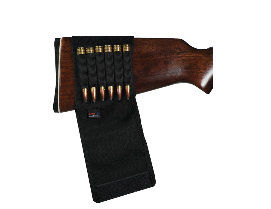 Rifle Buttstock Ammo Holder W/ Cover - GTAC83